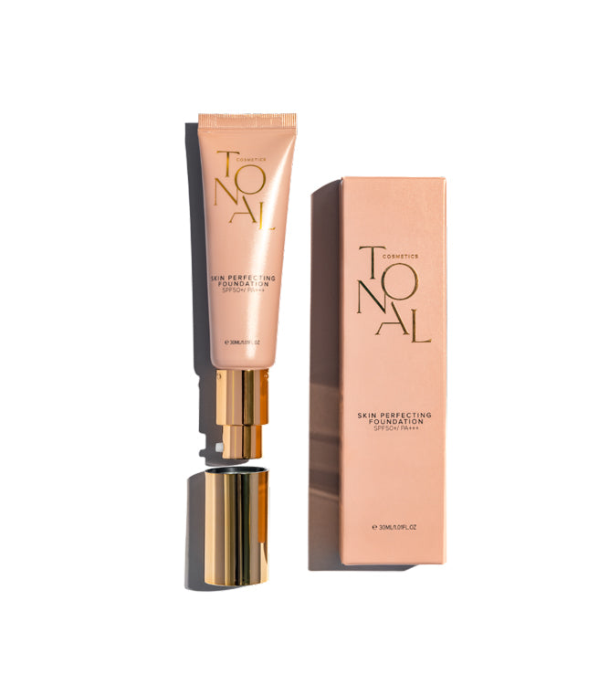 Sweat Proof, Long-lasting Foundation with SPF 50 – TONAL Cosmetics